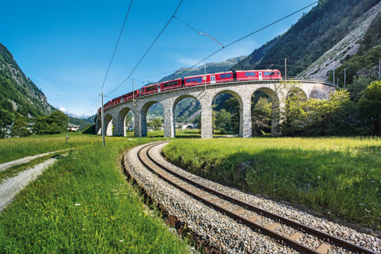 Trains in Switzerland - Swiss Travel Pass - HappyRail