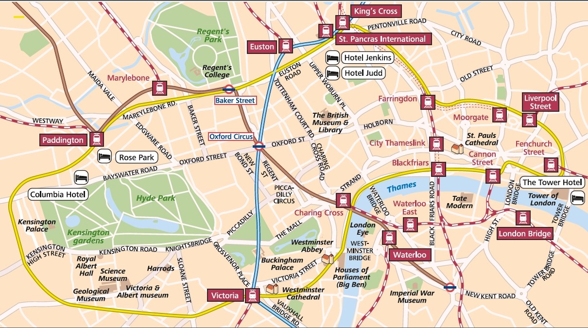 Hotel 65** - Stedentrip Londen | Treinreiswinkel